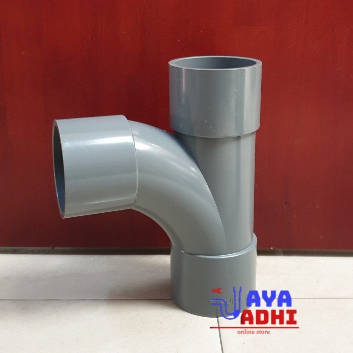 Jual PVC Radius Tee TY 90 8 x 6 AW | Shopee Indonesia