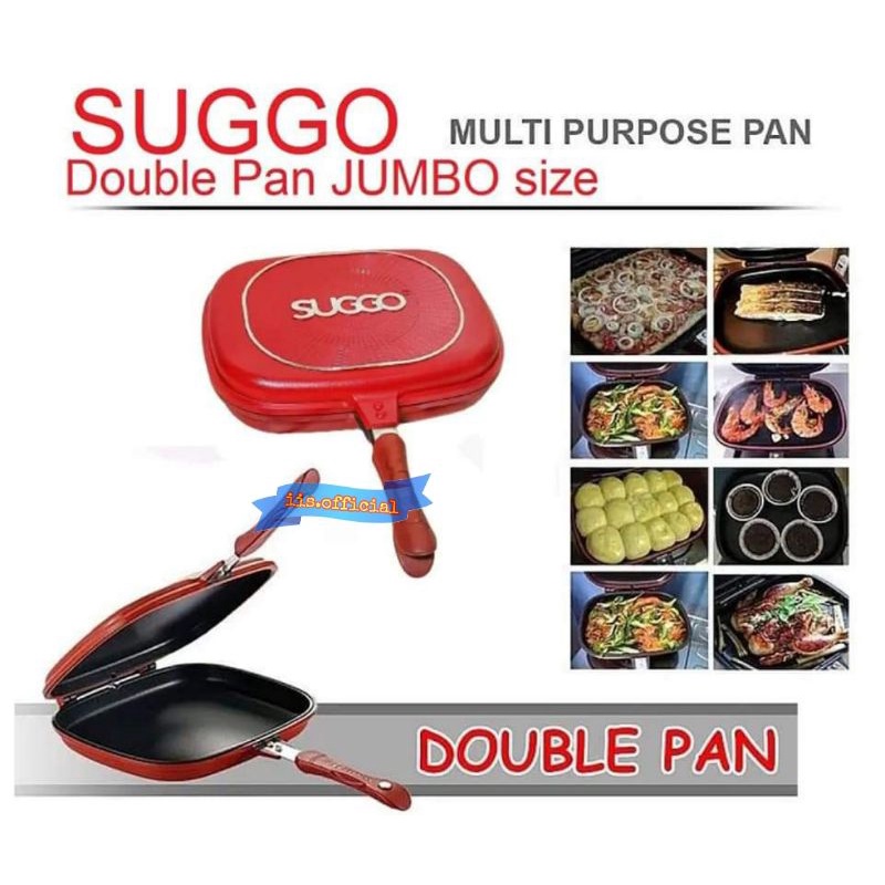 Jual DOUBBLE PAN / DOUBLE PAN SUGO / DOUBLE PAN JUMBO SIZE / MULTI ...
