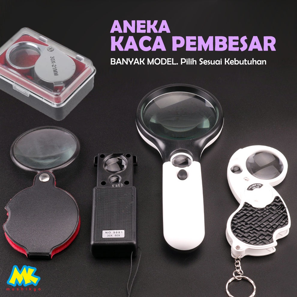 Jual Kaca Pembesar / Suryakanta / Triplet / Lup / Magnifying Glass ...