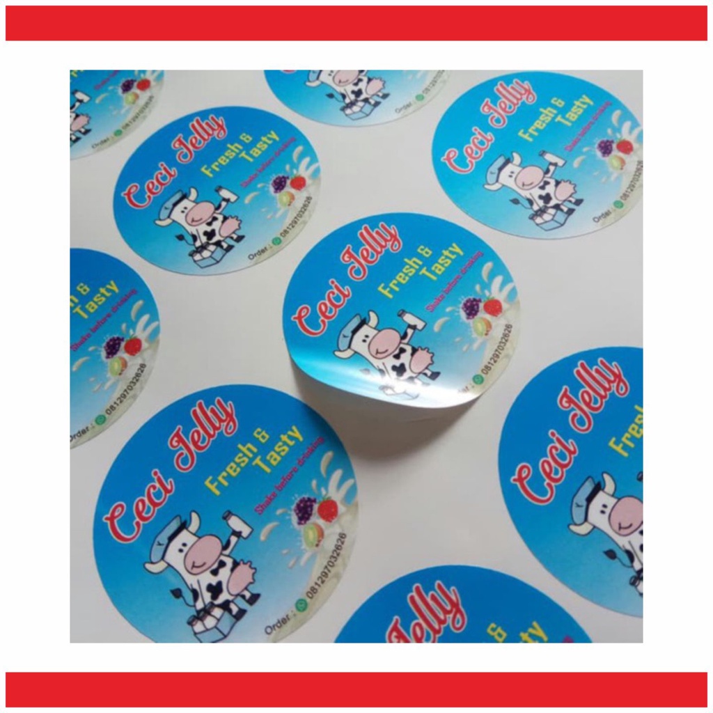 Jual Cetak Sticker Label Produk Uk A3+ | Shopee Indonesia