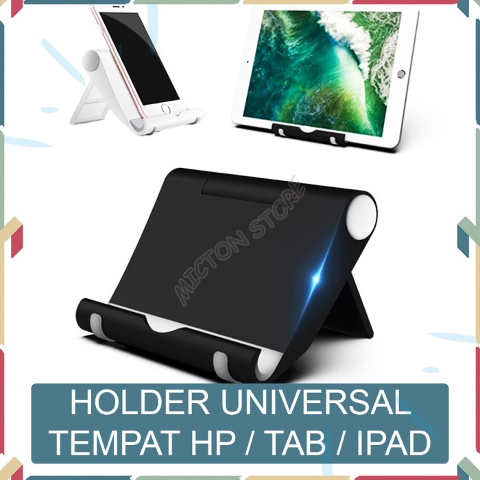 Jual MICTON Universal Dudukan Stand Holder Tempat Hp Tablet iPad ...