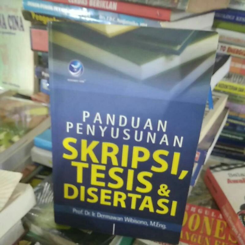 Jual panduan penyusunan skripsi tesis & disertasi bekas | Shopee Indonesia