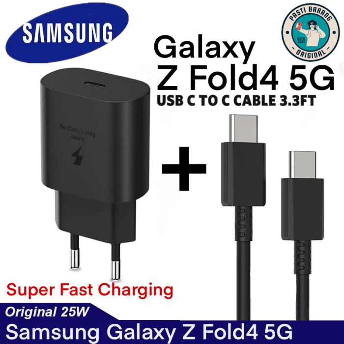 Jual Adapter Charger Samsung Galaxy Z Fold4 Fold 4 5G 25W Super Fast ...