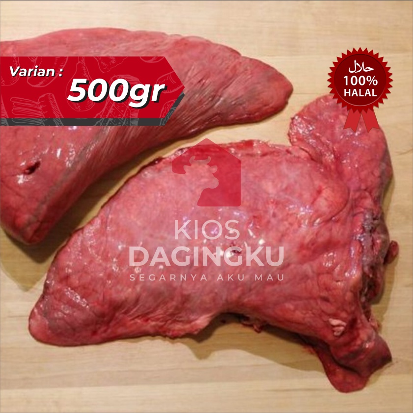Jual Paru Sapi segar / Lung beef - 500gr | Shopee Indonesia
