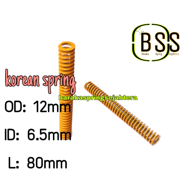 Jual Spring Kuning 12-80 Per Hammer Original Korea | Shopee Indonesia
