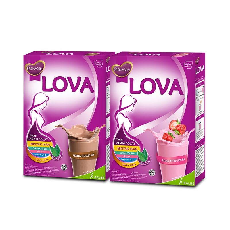 Jual PRENAGEN LOVA SUSU NUTRISI IBU HAMIL MENYUSUI 120 GR PROMIL ...