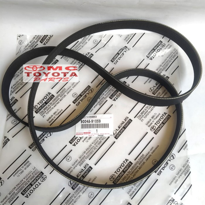 Jual Tali Kipas (Fan/Van/V Belt) Avanza Veloz, Rush, Terios 9004A-91059 | Shopee Indonesia