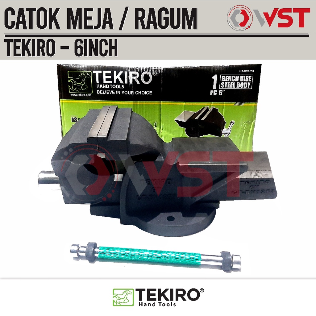 Jual Tekiro Catok Meja 6inch - Ragum 6" TEKIRO - Bench Vise 6 Inch ...