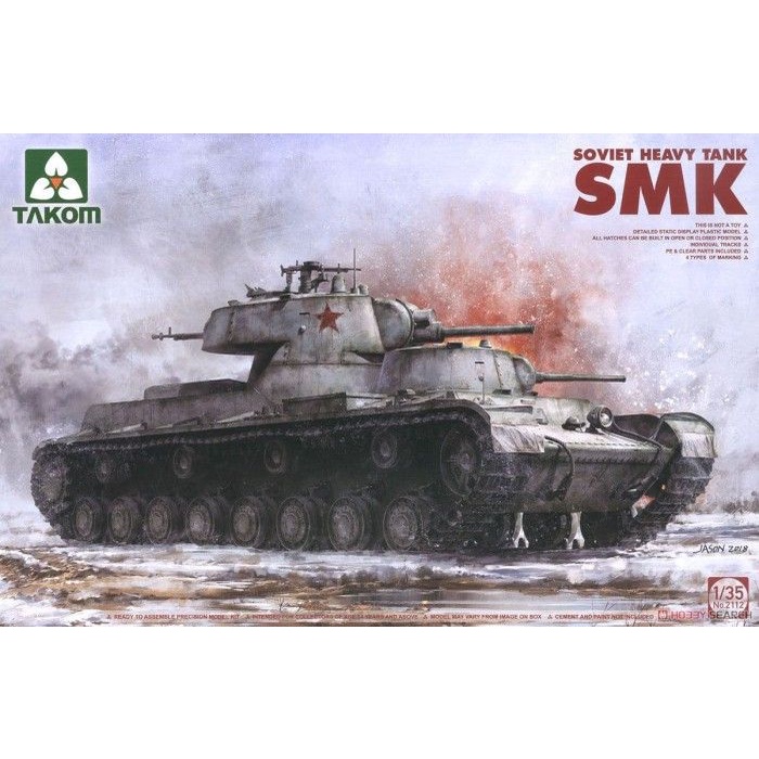 Jual TAK2112 Takom 1/35 Soviet Heavy Tank SMK | Shopee Indonesia