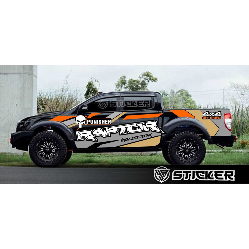 Jual PROMO STICKER TERBARU MOBIL RANGER RAPTOR TRITON DMAX HILUX STRADA ...
