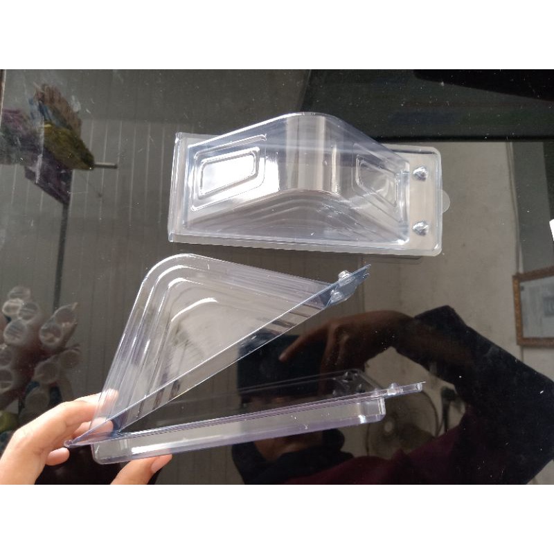 Jual MIKA SANDWICH / MIKA SEGITIGA / PLASTIK SANDWICH ROTI | Shopee ...