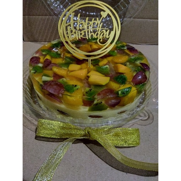 Jual puding chesee cake buah | puding hampers | puding ulang tahun ...