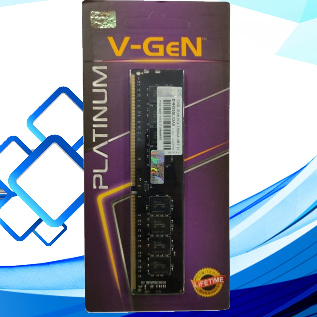Jual Ram Pc Ddr 4 Long Dim Merek V Gen Vgen Ddr4 100 Original