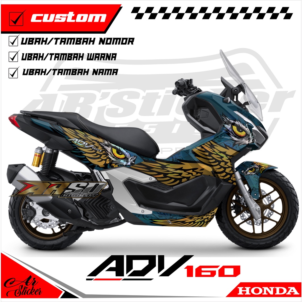 Jual Sticker Decal ADV 160 Fullbody - Stiker Dekal Honda ADV 160 ...