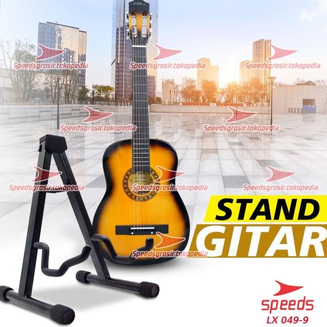 Jual Alat Musik Stand Gitar Universal Import Stand Bass Model Lipat 049 ...