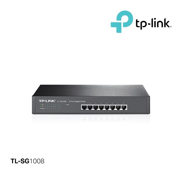 Jual Tp-Link Tl-Sg1008 8-Port Gigabit Desktop/Rackmount Switch | Shopee ...