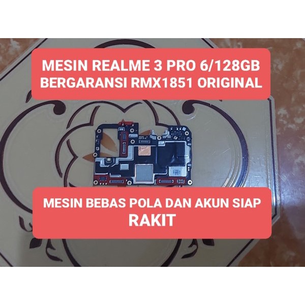 Jual mesin realme 3 pro 6-128GB normal mesin realme 3 pro rmx1851 ...