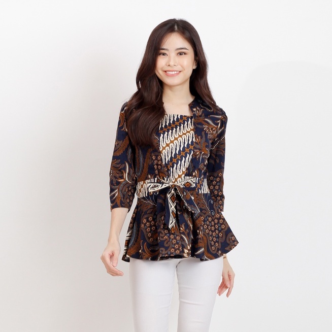 Jual BLOUSE ATASAN BATIK WANITA 311 Mrs1 | Shopee Indonesia