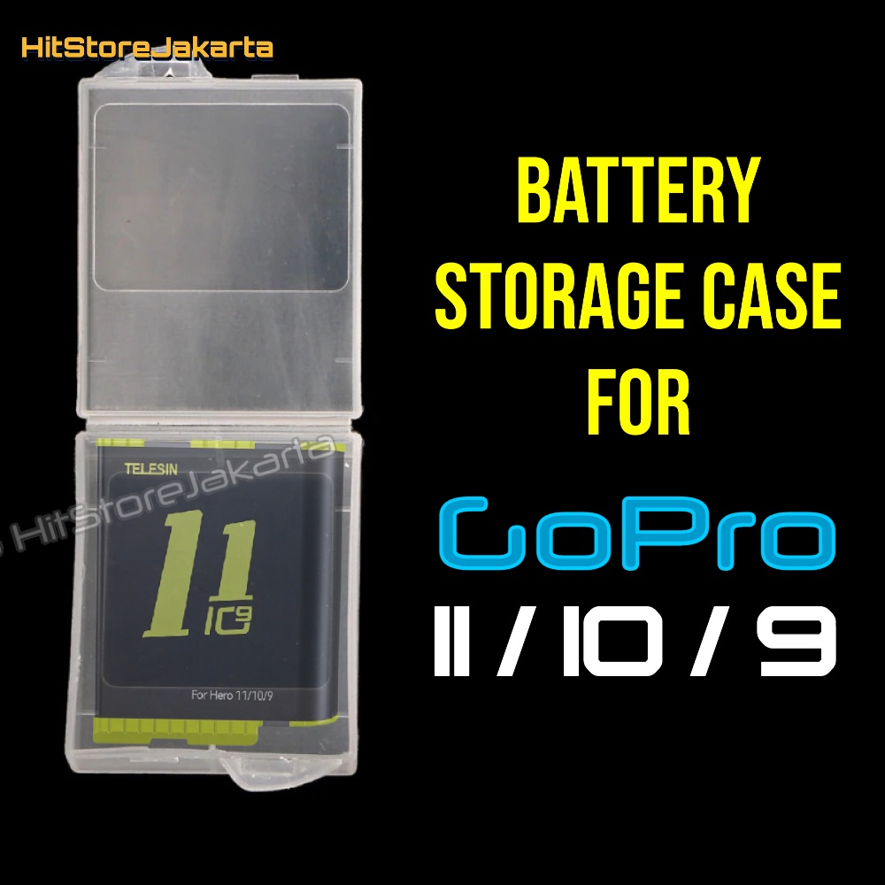 Jual Kotak Baterai Battery Case For GoPro 12 GoPro 11 GoPro 10 Battery ...