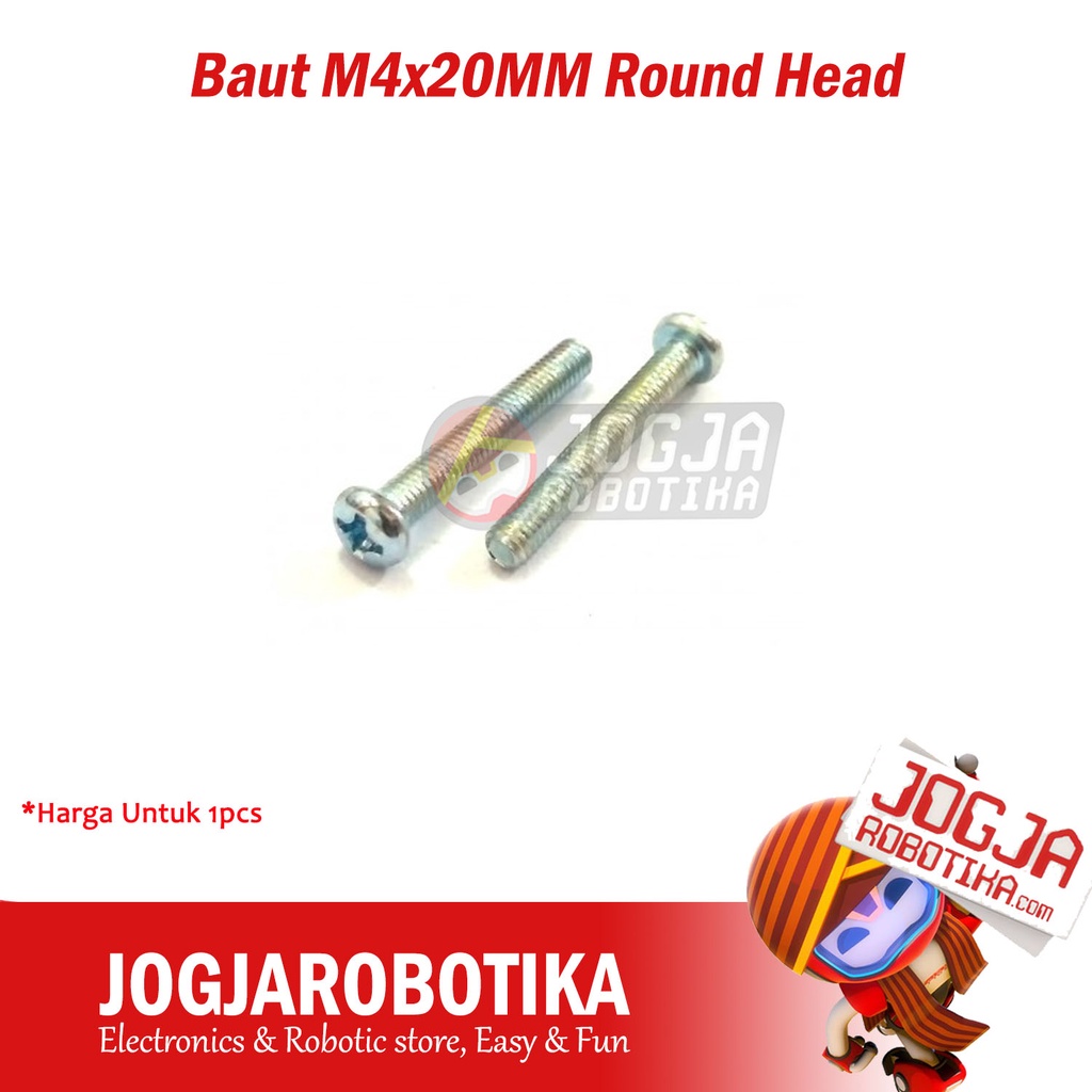 Jual MUR BAUT M4 M4X5MM M4X8MM M4X10MM M4X15MM M4X20MM M4X5 M4X8 M4X10 ...
