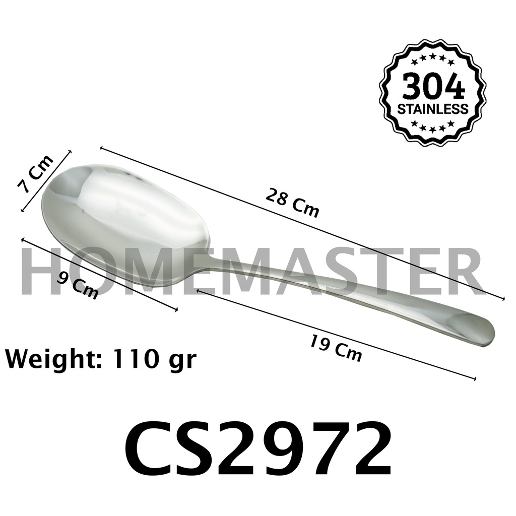 Jual Centong/Sendok Sayur/Saji/Lauk Serving Spoon Prasmanan Stainless ...