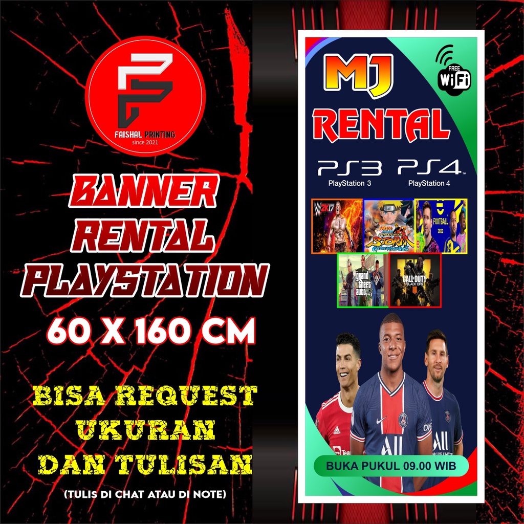 Jual Banner Rental PS / Banner Rental Playstation / Banner Game PS ...