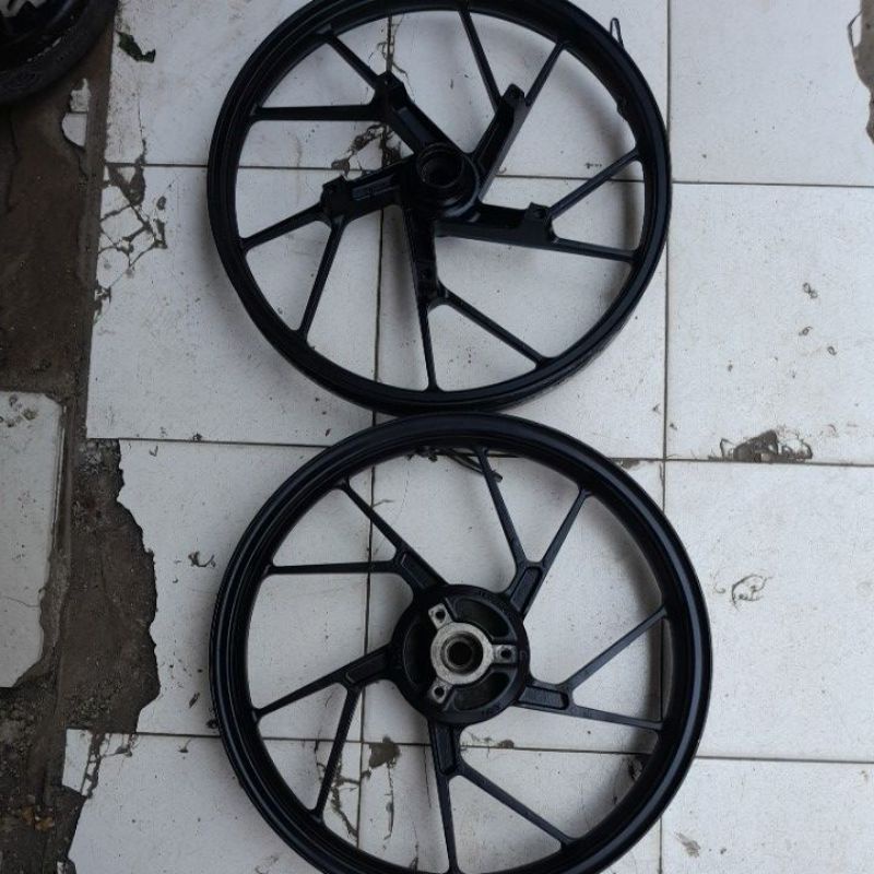 Jual velg satria fu SET depan belakang original | Shopee Indonesia