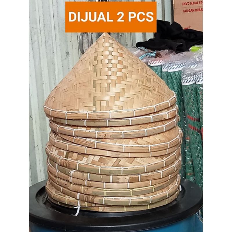 Jual PROMO 2PCS KUKUSAN BAMBU / KUKUSAN ANYAMAN BAMBU/ ASEPAN BAMBU ...