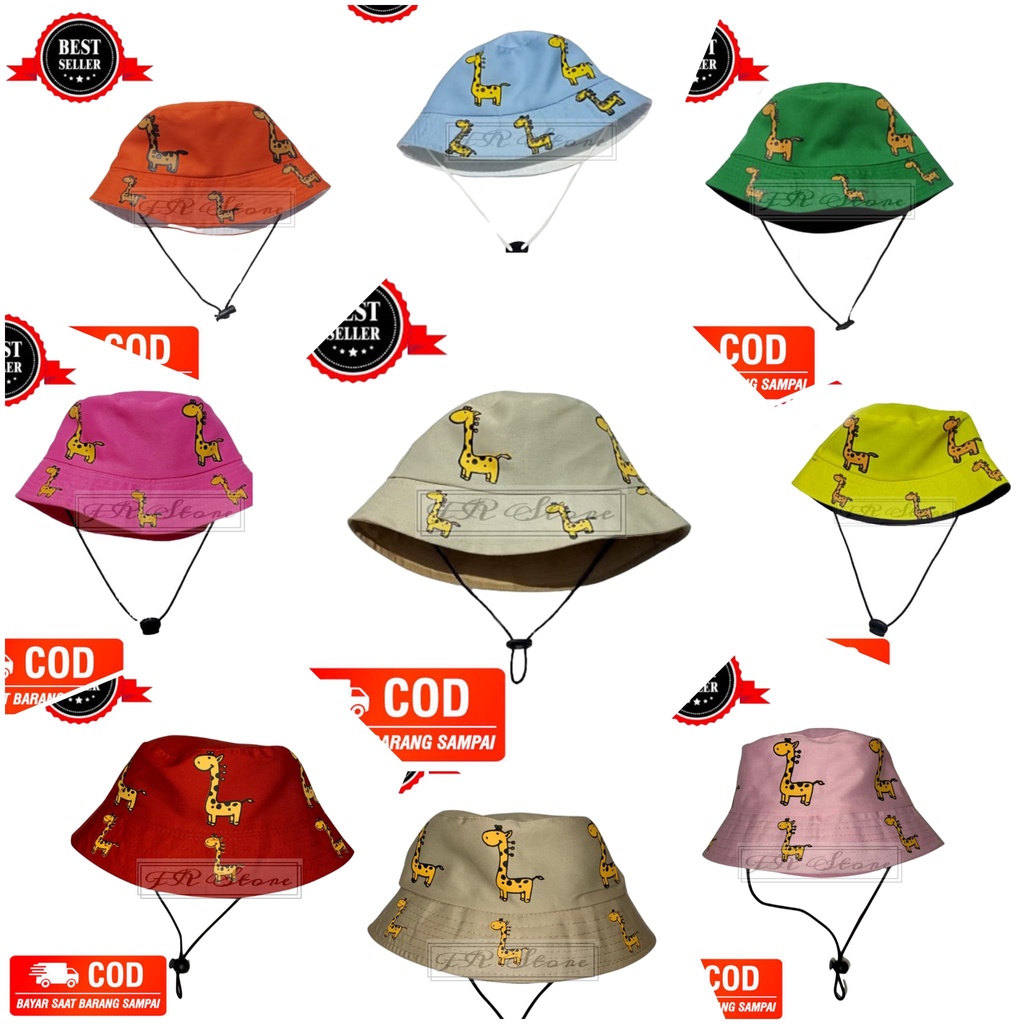Jual Bucket Anak Tali Sablon Jerapah / Bucket Anak Sablon Jerapah ...