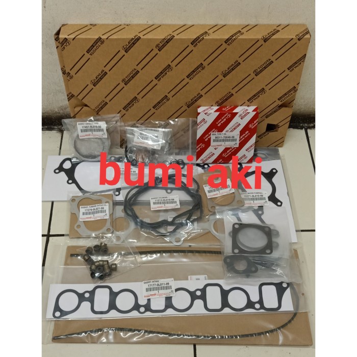 Jual PAKING FULL SET ATAU PERPAK SET GASKET TOYOTA INNOVA DIESEL | Shopee Indonesia