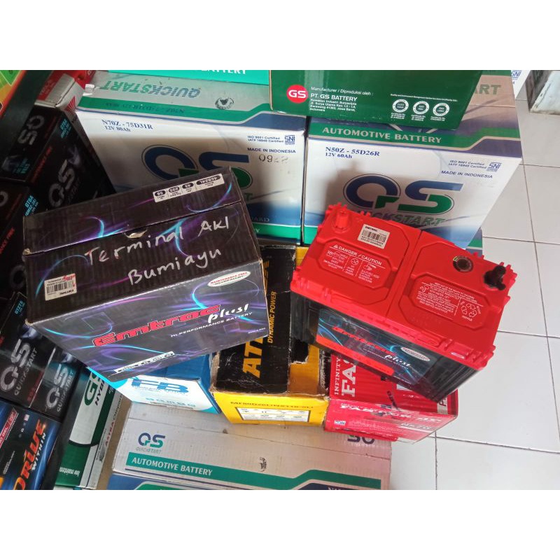 Jual AKI MOBIL YARIS, LIVINA,EMTRAC KERING NS60L (46B24L) 12V 45 AH | Shopee Indonesia