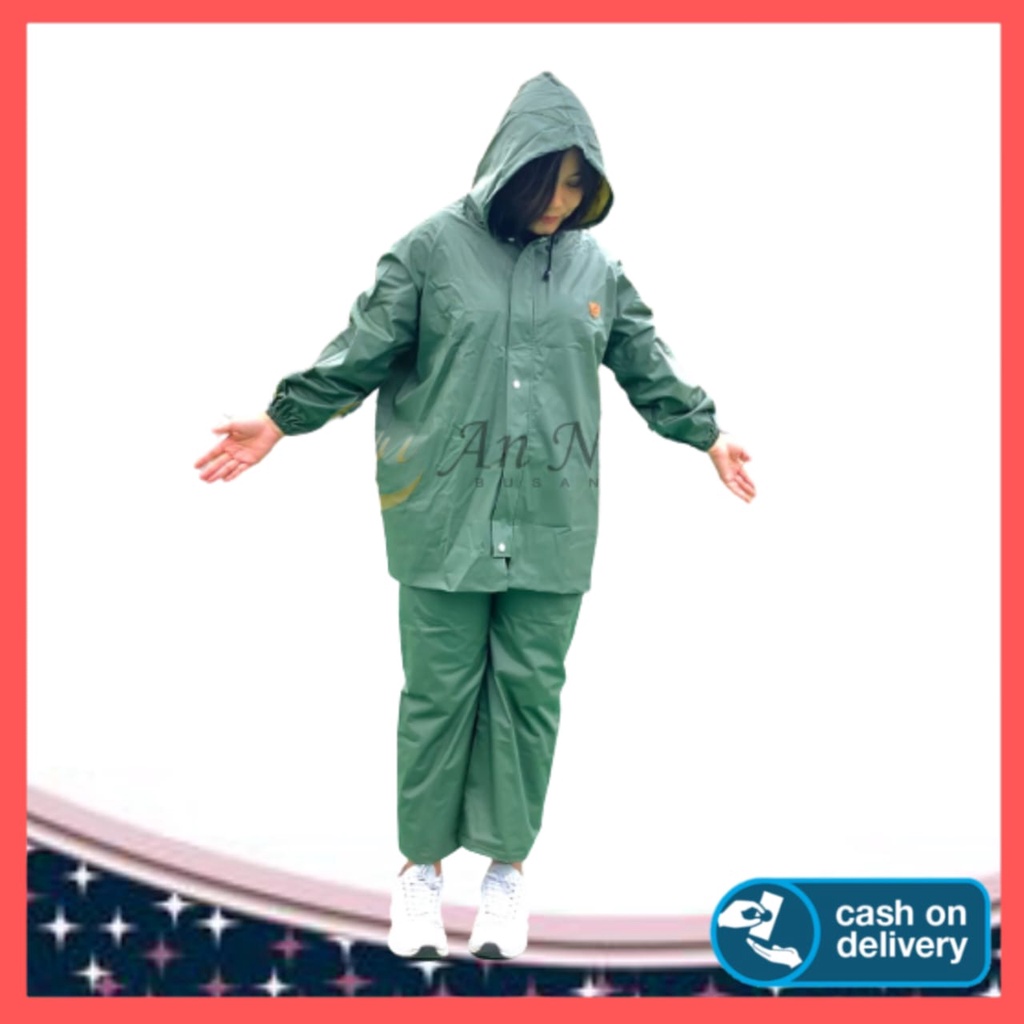 Jual Mantel mantol mantrol Jas Hujan Wanita dan Pria Merk An Nur Terbaru | Shopee Indonesia