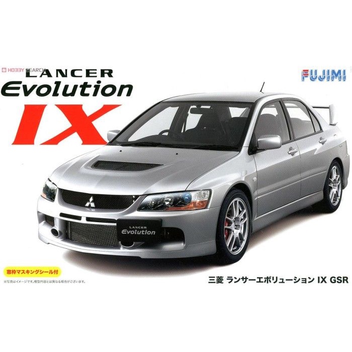 Jual Fujimi 03918 1/24 Mitsubishi Lancer Evolution IX GSR | Shopee ...