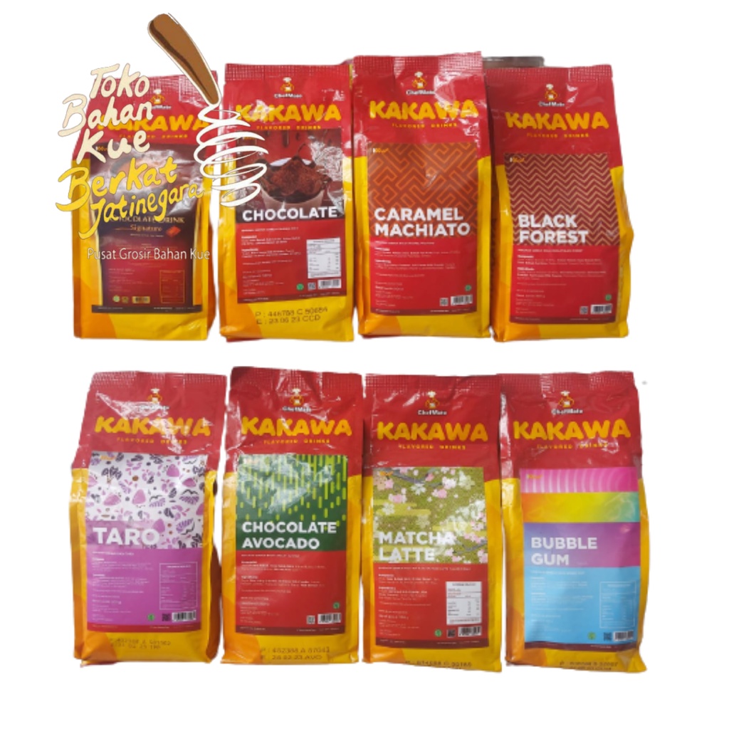 Jual CHEFMATE KAKAWA DRINK ALL VARIANT 500 GR / BUBUK MINUMAN | Shopee Indonesia