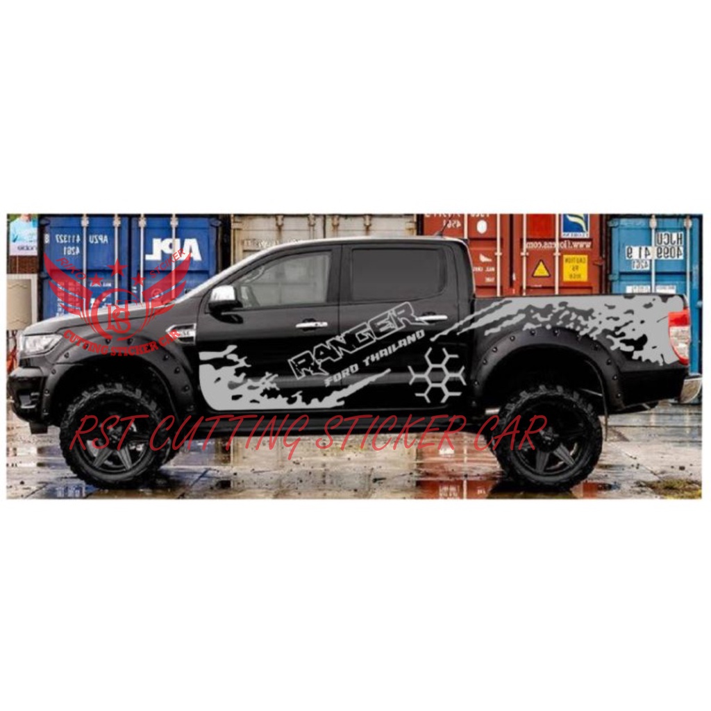 Jual CUTTING STICKER MOBIL RANGER STICKER MOBIL FORD TRITON NAVARA ...