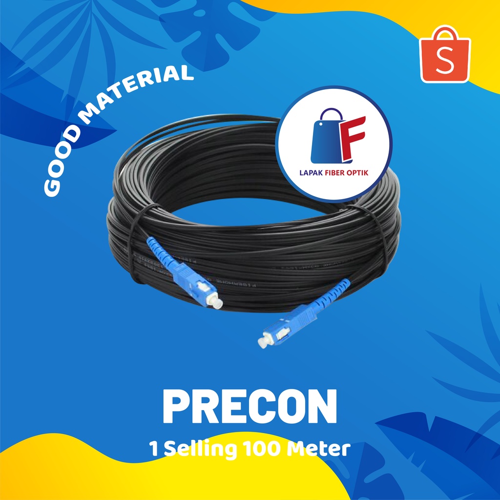 Jual Garuda Precon kabel Fiber Optic 1 Seling 100 meter | Shopee Indonesia