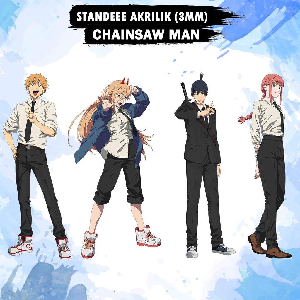 Jual Standee Akrilik Chainsaw Man / Standee Anime Chainsaw Man ...