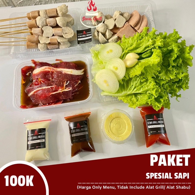 Jual PAKET SPESIAL SAPI (PAKET GRILL || BBQ) | Shopee Indonesia