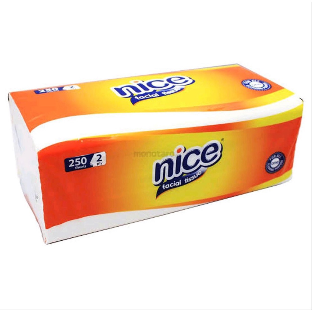 Jual nice facial tissue 250 sheets / Nice Facial Tissue TisueWajah ...