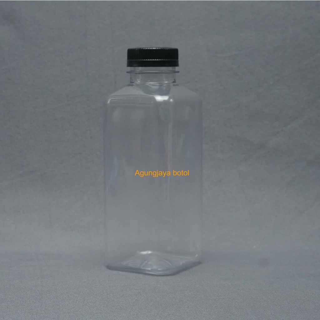 Jual Botol PET 250 Ml Kale Kotak Sn 30/Botol Plastik/Botol Minuman | Shopee Indonesia