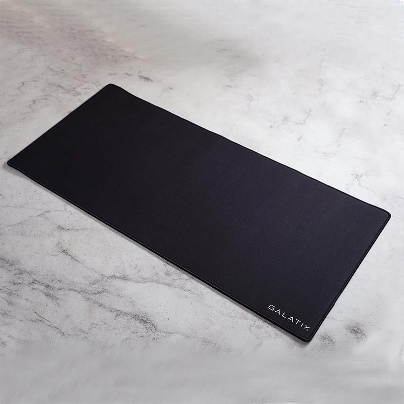 Jual MOUSE PAD Gaming Polos Hitam Deskmat Black Blank ATSUI 5MM THICK ...