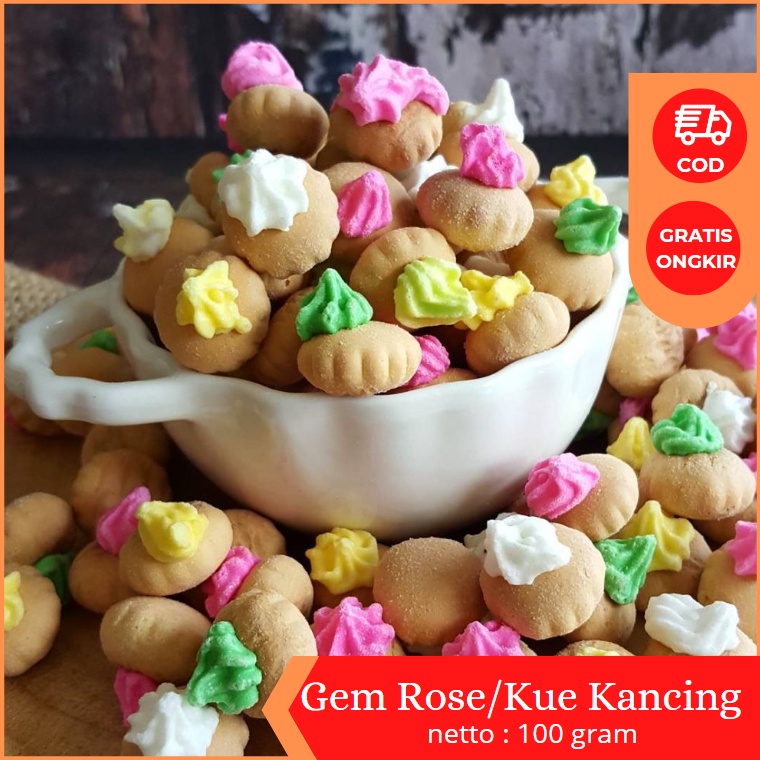 Jual Gem Rose Kue Kancing Kue Monas Cemilan Jajanan Jadul Legendaris ...