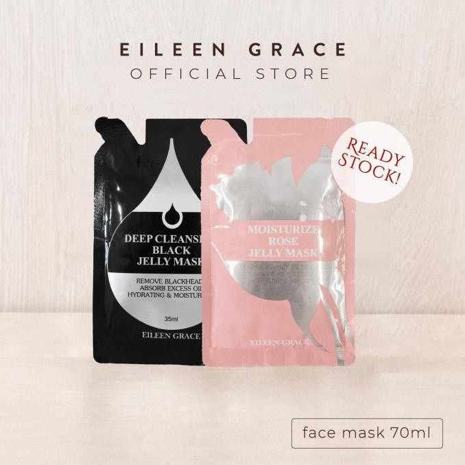 Jual EILEEN GRACE - Rose Jelly Mask + Black Jelly Mask 35ml | Shopee ...