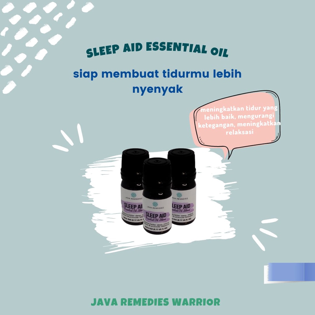 Jual JAVA REMEDIES ESSENTIAL OIL SLEEP AID 100% PURE THERAPUETIC AROMATHERAPY 5ML | Shopee Indonesia