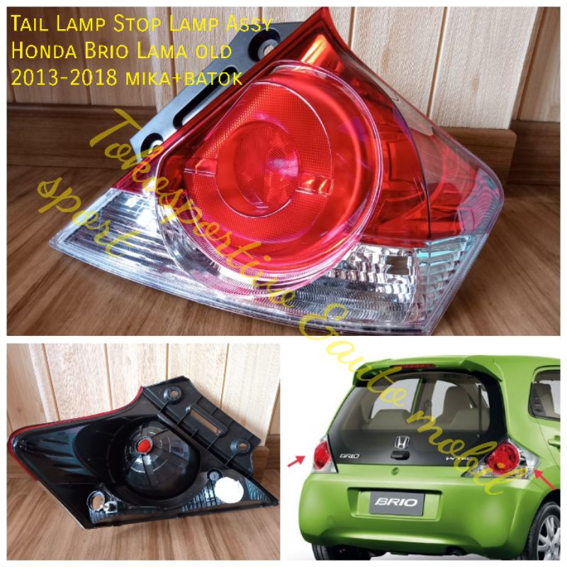 Jual Lampu stop Tail Lamp belakang Assy Honda Brio old Lama 2016-2018 ...