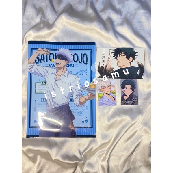 Jual [BOOKED] TAKE ALL OFFICIAL CLEARFILE GOJO CAFE POSTCARD ONEGINGEK ...