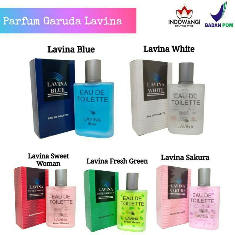 Jual PARFUM GARUDA LAVINA ORIGINAL ETD PARFUM PRAMUGARI | Shopee Indonesia