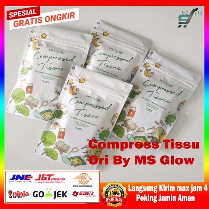 Jual COMPRESSED TISSUE DEEP TREATMENT ESSENCE / TISU DTE / TISU MS GLOW ...