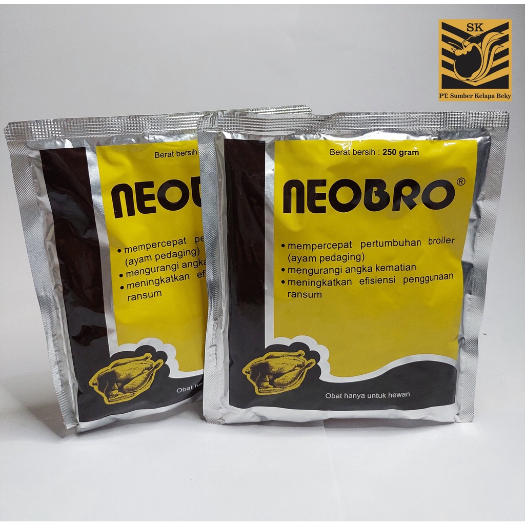 Jual Vitamin Booster Ayam Pedaging/Broiler Kualitas Terbaik Neobro 250 ...