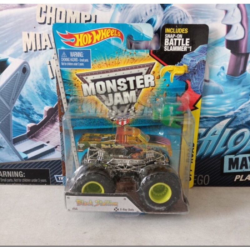 Jual Monster Jam Black Stallion (Xray Base Besi) | Shopee Indonesia